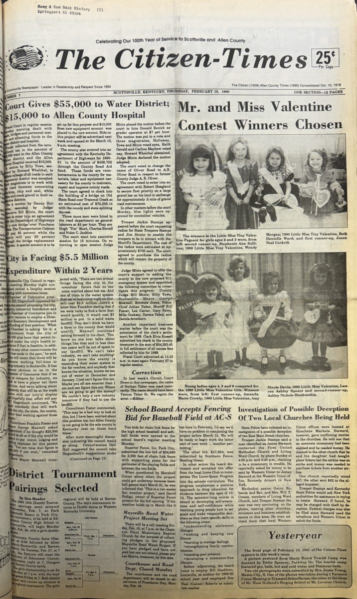 This Week in Citizen-Times History (February 15, 1990) – The Citizen-Times