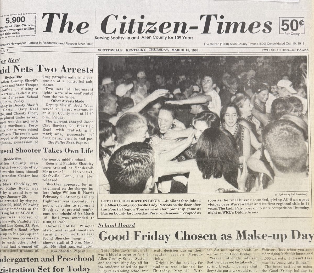 This Week in Citizen-Times History: March 18, 1999 – The Citizen-Times